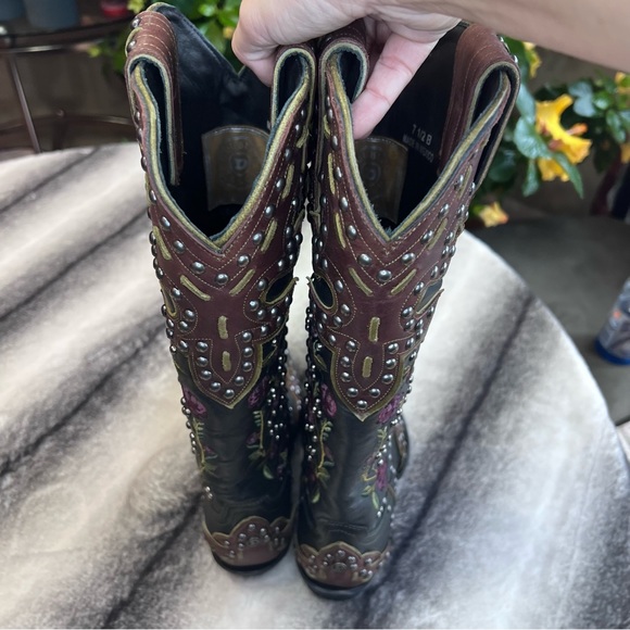 Old Gringo | Shoes | Double D Ranch Old Gringo Round Up Rosie Stud ...